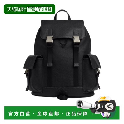 COACH 男士双肩包 CCF89QBBK SS2026 黑色 CLARK 蔻驰双肩包