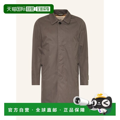 BURBERRY 男士大衣 100310226414000 CO 灰色 CAMDEN Coat