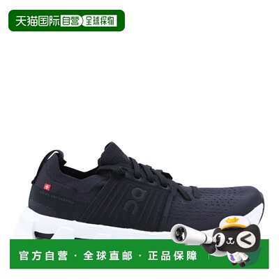 1h可退 潮奢 On 女士 CLOUDSWIFT 4 黑色白色运动鞋 3WF10110299