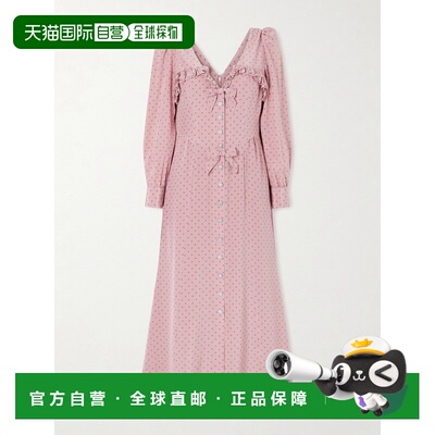 ALESSANDRA RICH 亚历山德拉.瑞秋 女士 蝴蝶结精饰波尔卡圆点真
