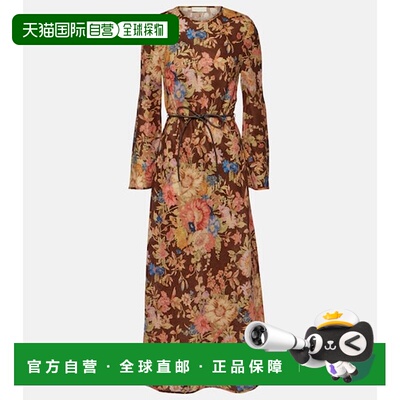 ZIMMERMANN/August女士中长连衣裙