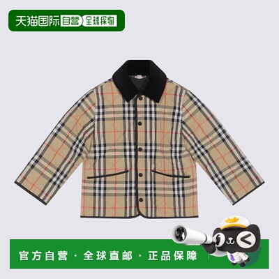BURBERRY 男童羽绒服 8108500B9368 SS2026 花色