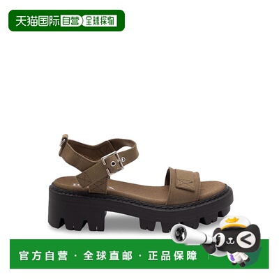 PRADA 女士凉鞋 1X466O010F055F0161 SS2026 绿色 Cotton Sandals