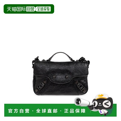 BALENCIAGA 女士斜挎包 8658572ABEK1000 SS2026 黑色单肩包
