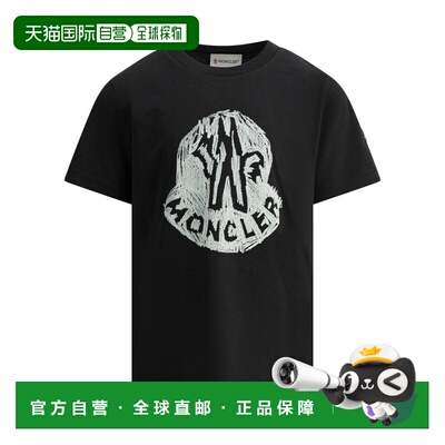 Moncler Enfant 男童T恤 8C0001589AFV999 SS2026