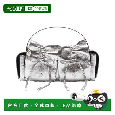 ACNE STUDIOS 男士斜挎包 A10472AAE AW2025 白色 多口袋属皮革包