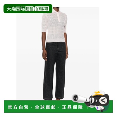 MAX MARA 女士休闲裤 MSTGALLO031002 SS2026 白【付后1h可退】