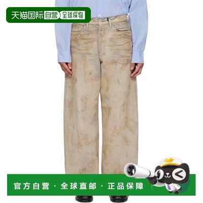 1h可退 潮奢 Acne Studios 艾克妮 男士 驼色 Loose Fit 1981 牛