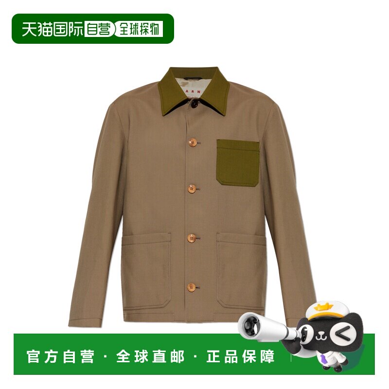 MARNI 男士夹克 GUMU0149QUUTW83900M10 SS2026 棕色