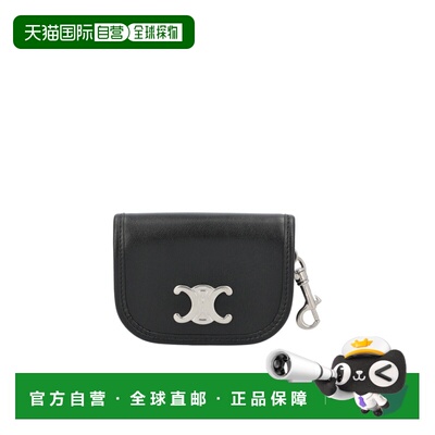 CELINE 男士钱包 10P403DQ138DI AW2025 黑色 NANO BESACE TRIOMP
