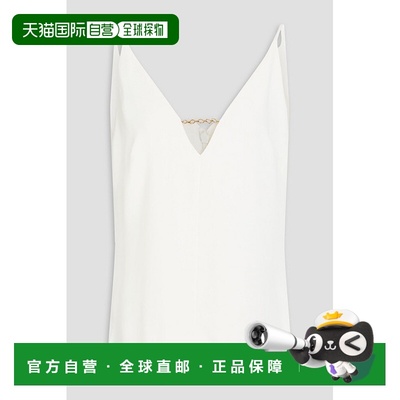 1h可退 潮奢 ZIMMERMANN 女士 链条装饰斜纹布上衣 9116TRMATC