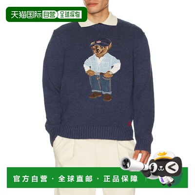潮奢 Polo Ralph Lauren Polo 拉夫 劳伦 男士 Novelty Bear 长袖