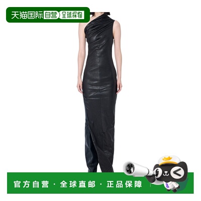 RICK OWENS 女士连衣裙 RP02F5526LSV09 AW2026 黑色