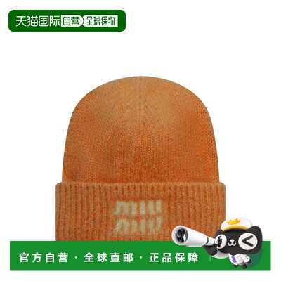 MIU MIU 女士帽子 5HC3782CQDF0033 AW2025 橙色