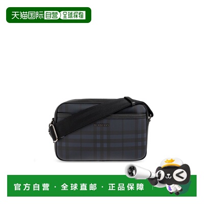 BURBERRY 男士斜挎包 8129340A1222NAVY AW2026 花色单肩包