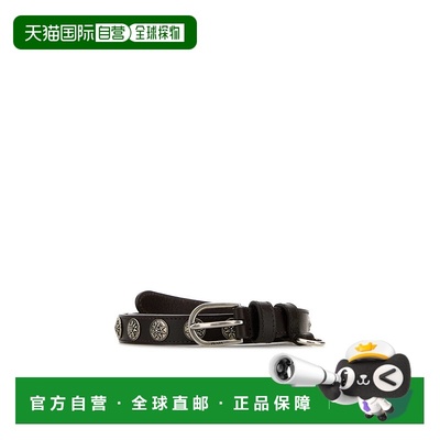 PRADA 女士腰带 1CS1382HILF0201 SS2025 黑色 Chocolate leather