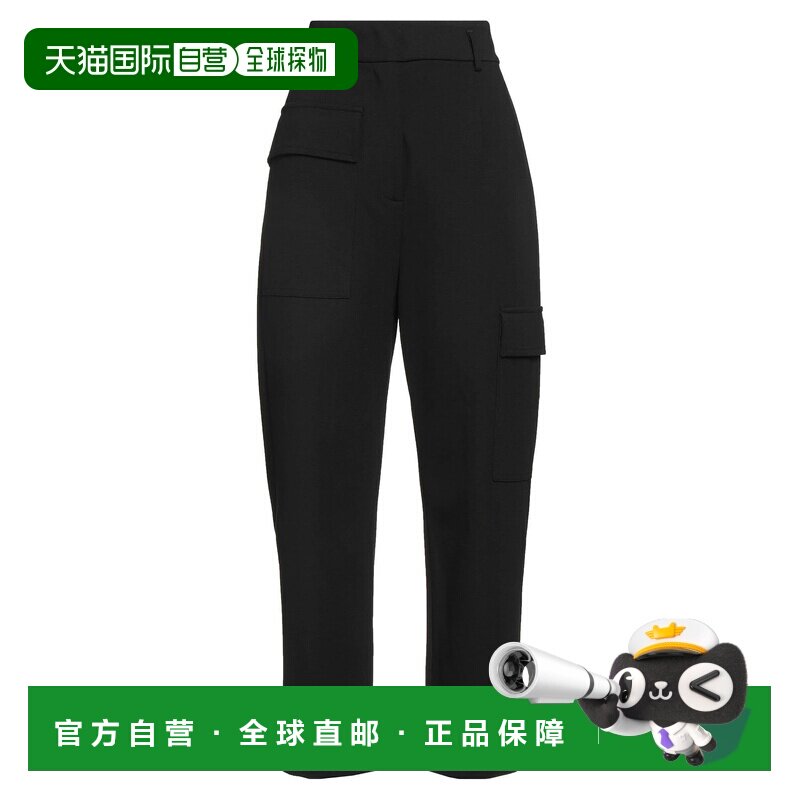 Pinko 品高 女士 工装长裤 black黑色 舒适时尚直筒裤