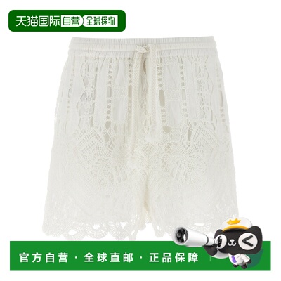 PINKO 女士短裤 104856A2G9Z05 SS2025 白色 PINK SERENADE RAP s