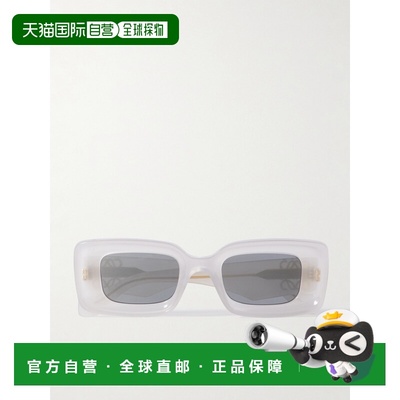 1h可退 潮奢 LOEWE 罗意威 男士 Anagram 矩形框醋纤太阳眼镜 LW4
