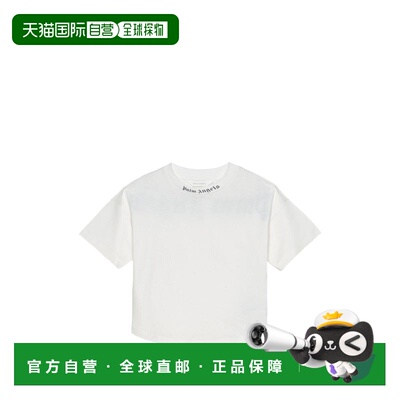 PALM ANGELS 男童T恤 PBAA002S26JER001002 SS2026短袖