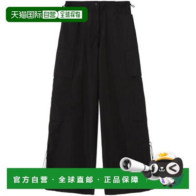 PALM ANGELS 女士休闲裤阔腿裤 AW2025 PWCF009E23FAB0011010