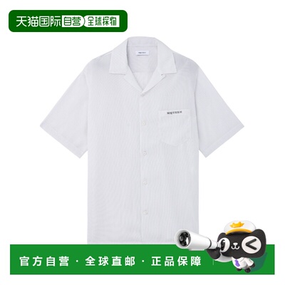 1h可退 奢淘 Alexander McQueen 短袖衬衫 男 826631QRAB7休闲风
