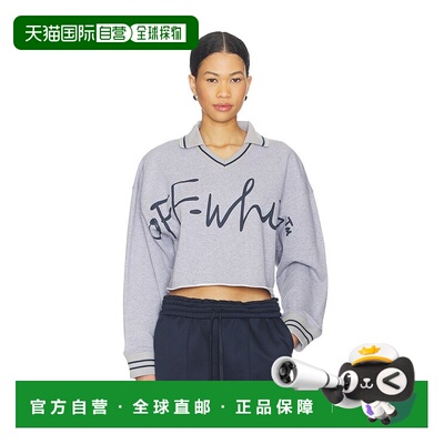 香港直邮off-white/Script Polo女士卫衣 【付后1h可退】