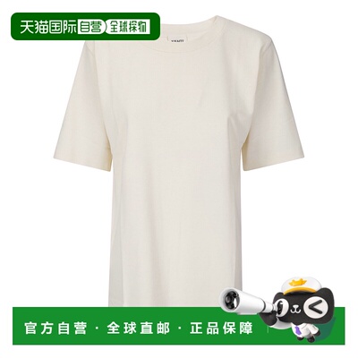 KHAITE 女士T恤 24464219103 SS2026 米白色 Allen Top
