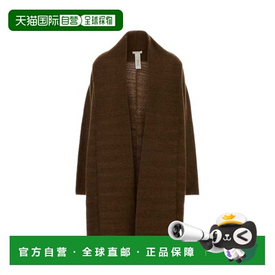 The Row 女士 NOVAAN 巧克力色羊绒混纺针织开衫 10692Y992亚麻