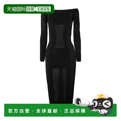 BALMAIN 女士连衣裙 XF0RLL113KB600PABLACK SS2021包臀裙性感