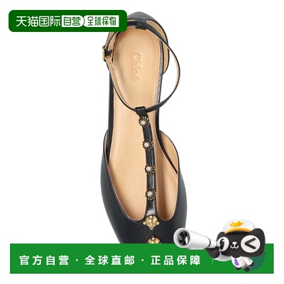 CHLOÉ 女士芭蕾乐福鞋 CH26S16KWP001 SS2026 黑色 ‘Celeste’ b