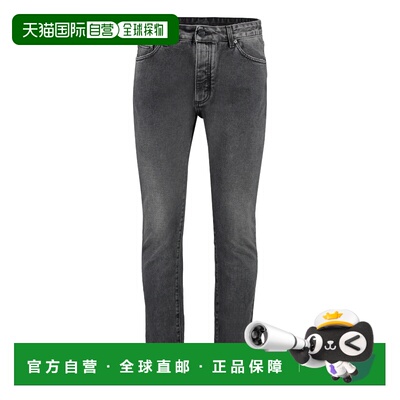 PALM ANGELS 男士牛仔裤直筒裤 AW2025 PMYA012C99DEN0011001