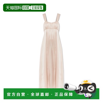 CHLOÉ 女士连衣裙 CH26SRO970086K7 SS2026 米白色 Silk spaghett