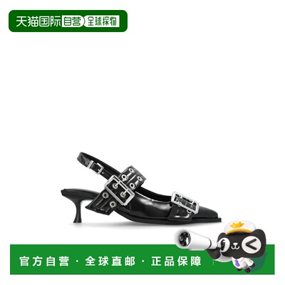 GANNI 女士高跟鞋 B102009211808099 SS2026 黑色【付后1h可退】