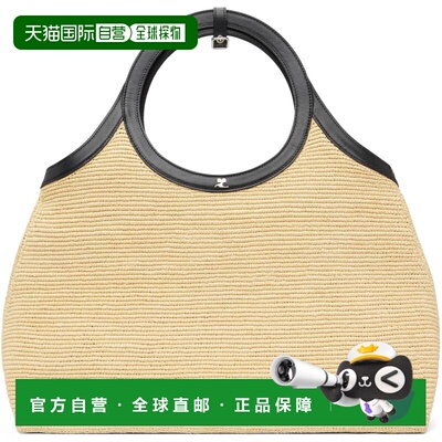 Courreges 女士 驼色 Raphia Holy Day 托特包 126GSA217RA0001