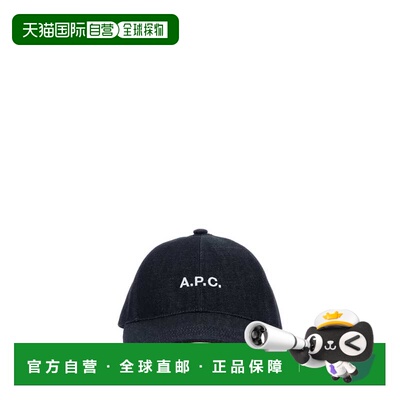 A.P.C. 男士帽子 COHIZM24069IAI SS2026 蓝色 'Charlie' basebal