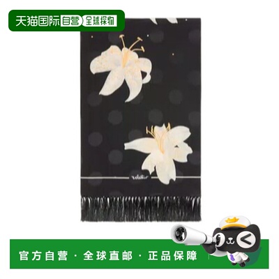 VALENTINO 女士围巾 WER028FBVC5F SS2026 花色 Apres L'Hiver 百