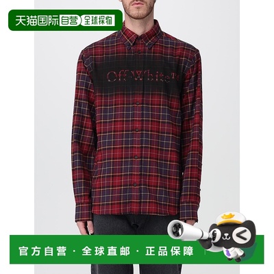 OFF-WHITE 男士衬衫 OMGE04MF25FAB0032810 AW2025