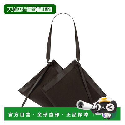 YUZEFI 女士手提包 WONTONSUEDEGANACHE AW2026 棕色