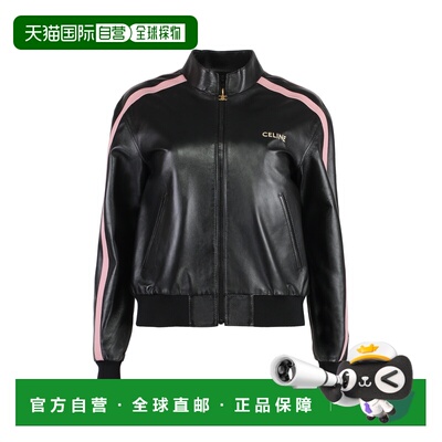 CELINE 女士西服 2EH71583C38PI AW2025 黑色 CELINE jacket皮衣