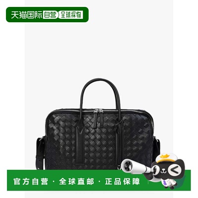 Bottega Veneta 葆蝶家 男士 黑色 Getaway 公文包 766361V2HL1