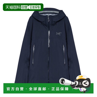 Arc'teryx 男士户外冲锋衣始祖鸟夹克 X000010552BLACKSAPPHIRE
