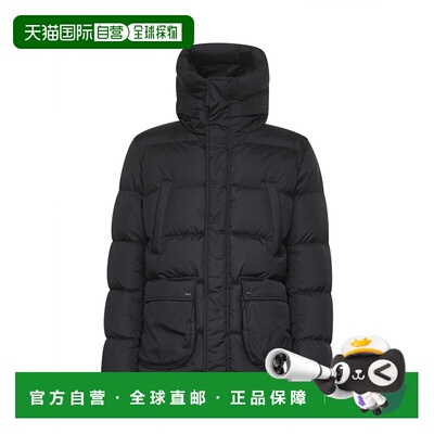 HERNO 男士夹克 PI001140U12004Z9389 CO 花色 Black nylon down