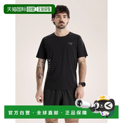 Arc'teryx 男士户外T恤 X000010340BLACK CO 黑色 Noban Downward