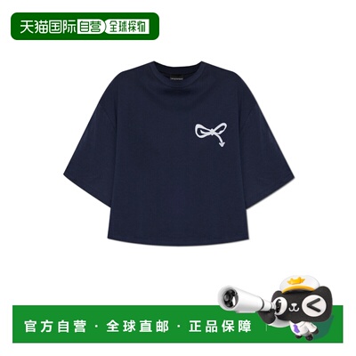 EMPORIO ARMANI 女士T恤 EW005129AF13318UB102短【付后1h可退】