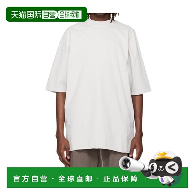 1h可退 RICK OWENS DRKSHDW 男士T恤 DU01F4274RIG51 SS2026半袖