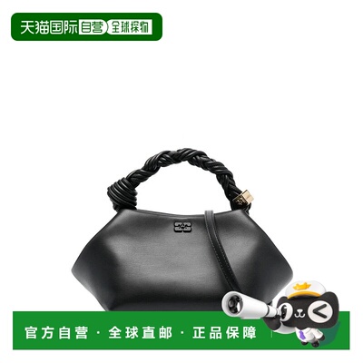 GANNI 女士手拿包 A5241099-0 SS2025 黑色单肩包