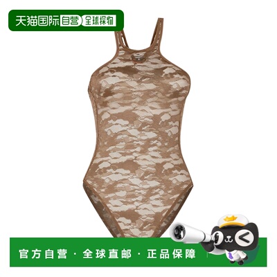 自营 DIESEL 女士连体裤 A192030DRAK77N AW2025 花色 蕾丝紧身衣