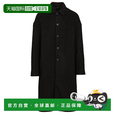 RICK OWENS 男士大衣 RU02F4970WPA09 AW2026 黑色