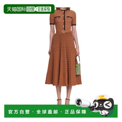 SELF-PORTRAIT 女士连衣裙 PF26072MBBR AW2026 棕色